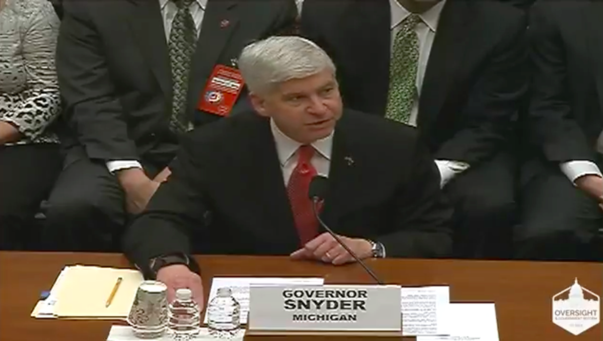 Michigan Gov. Rick Snyder Flint Water Crisis Testimony - ATTN: