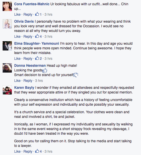 Gay Man Kicked out of Event for 'Inappropriate' Outfit - ATTN: