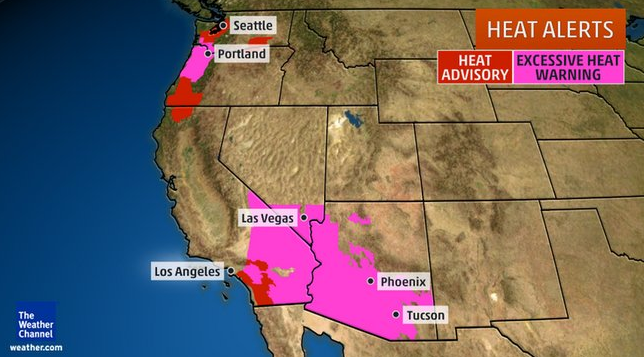 Early Heat Wave Hits the Western United States - ATTN: