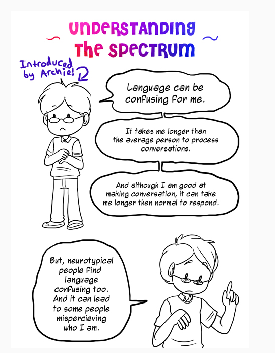 Comic Highlights Autism Spectrum Misunderstandings - ATTN: