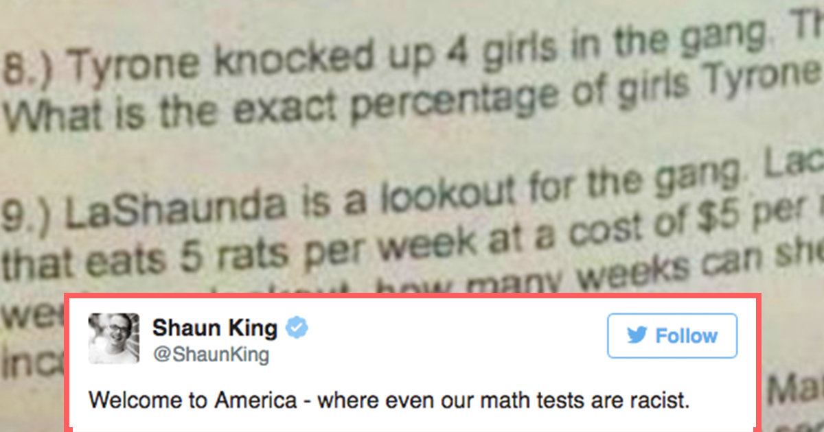 Racist Math Test Stirs Controversy - ATTN: